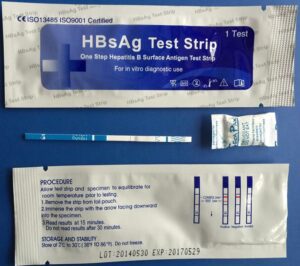 HbsAg Test Strip - PT One Medika