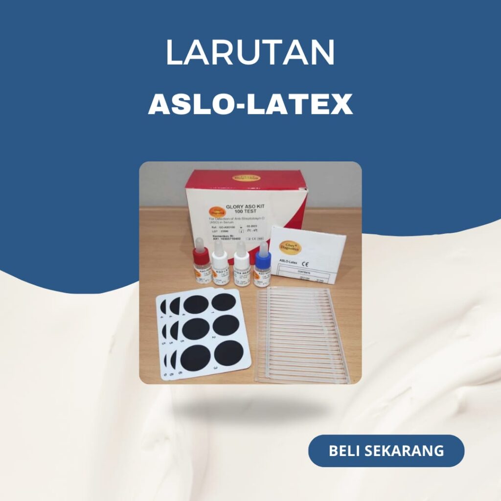 ASLO-Latex 100 tests Glory - PT One Medika