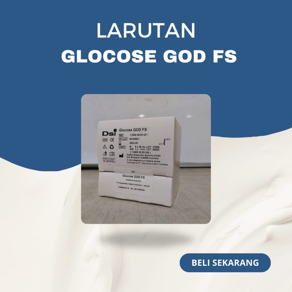 Glucose GOD FS 10' - PT One Medika