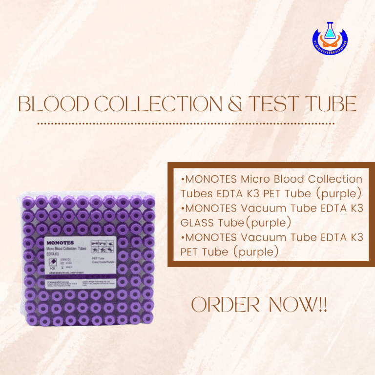 MONOTES Micro Blood Collection Tubes EDTA K3 PET Tube (0,5 mL) - PT One ...