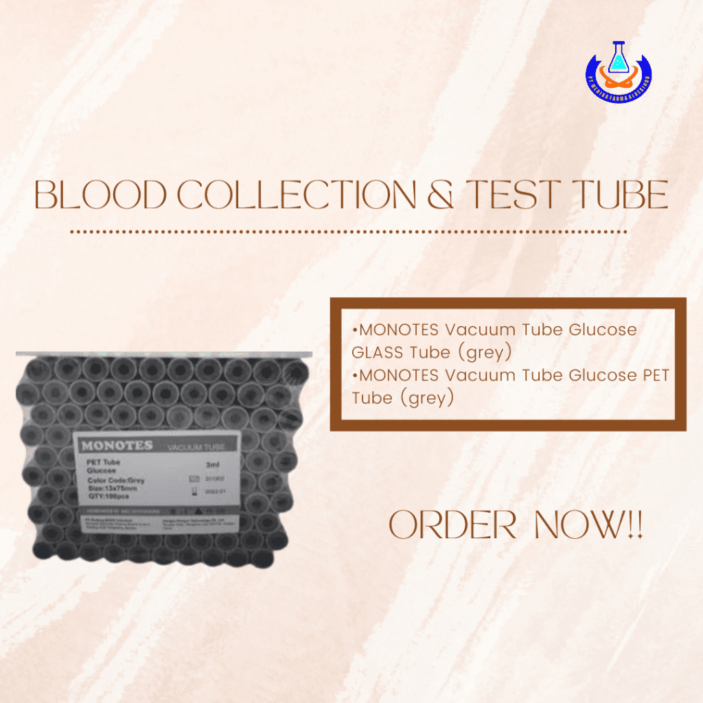 MONOTES Vacuum Tube PT (Sodium Citrat/9NC) GLASS Tube (3 mL) - PT One ...